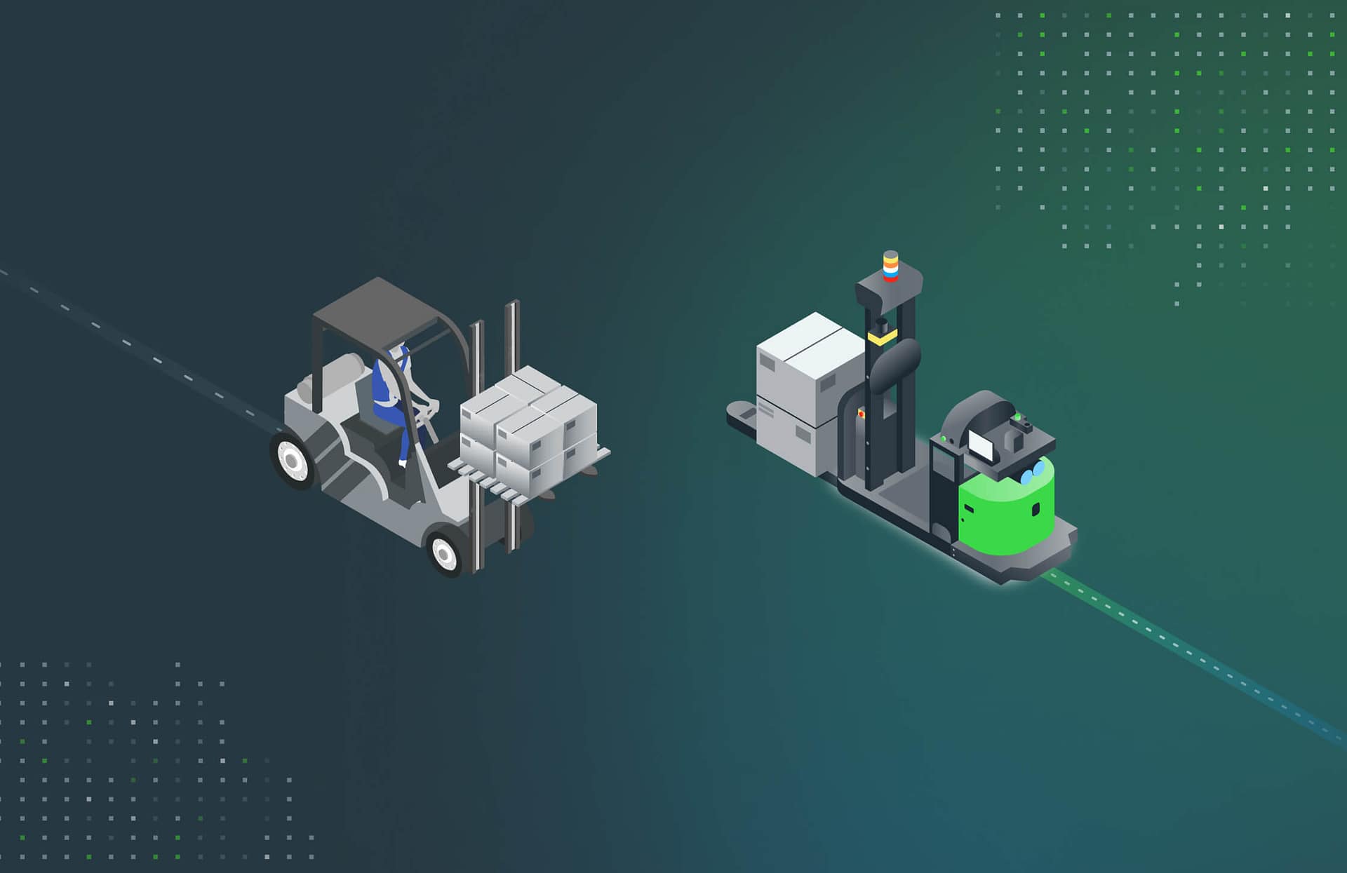 Evolution of Automated Guided Vehicles to AMRs