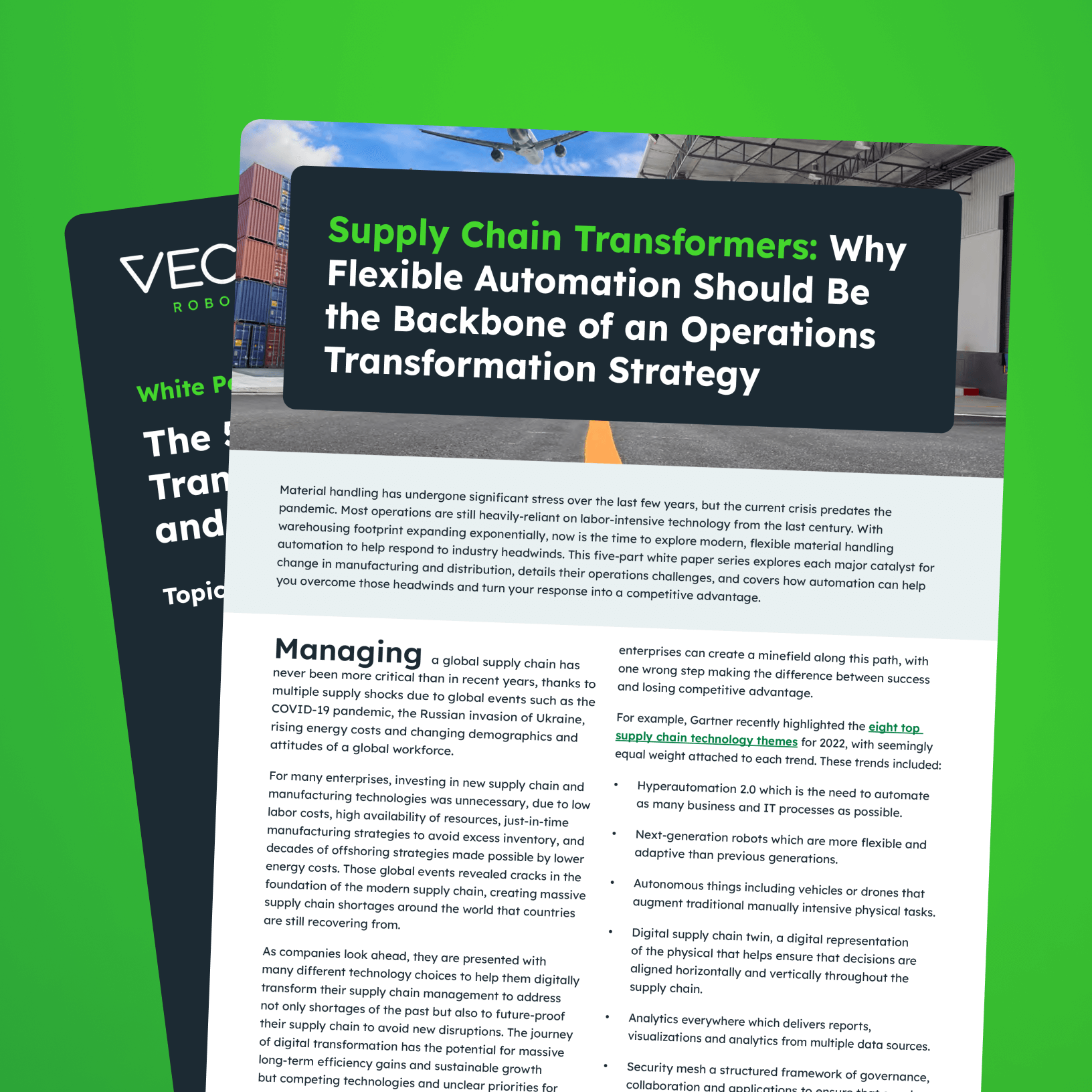 Operations Transformation - Vecna Robotics